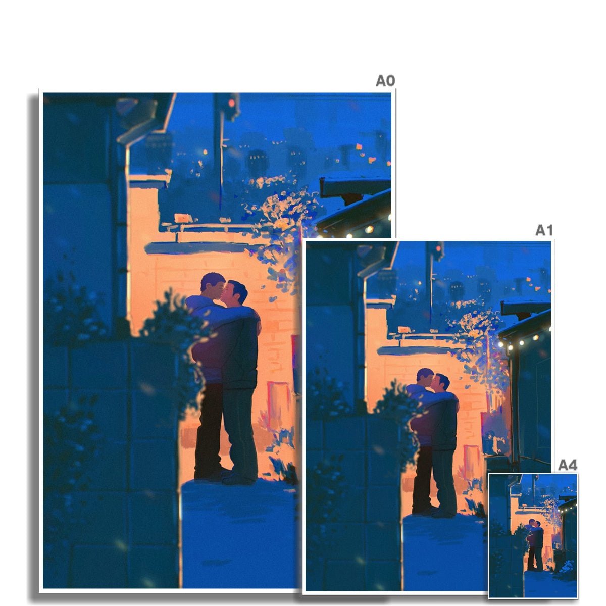 Alley Wall Art Poster – Ego Rodriguez Shop