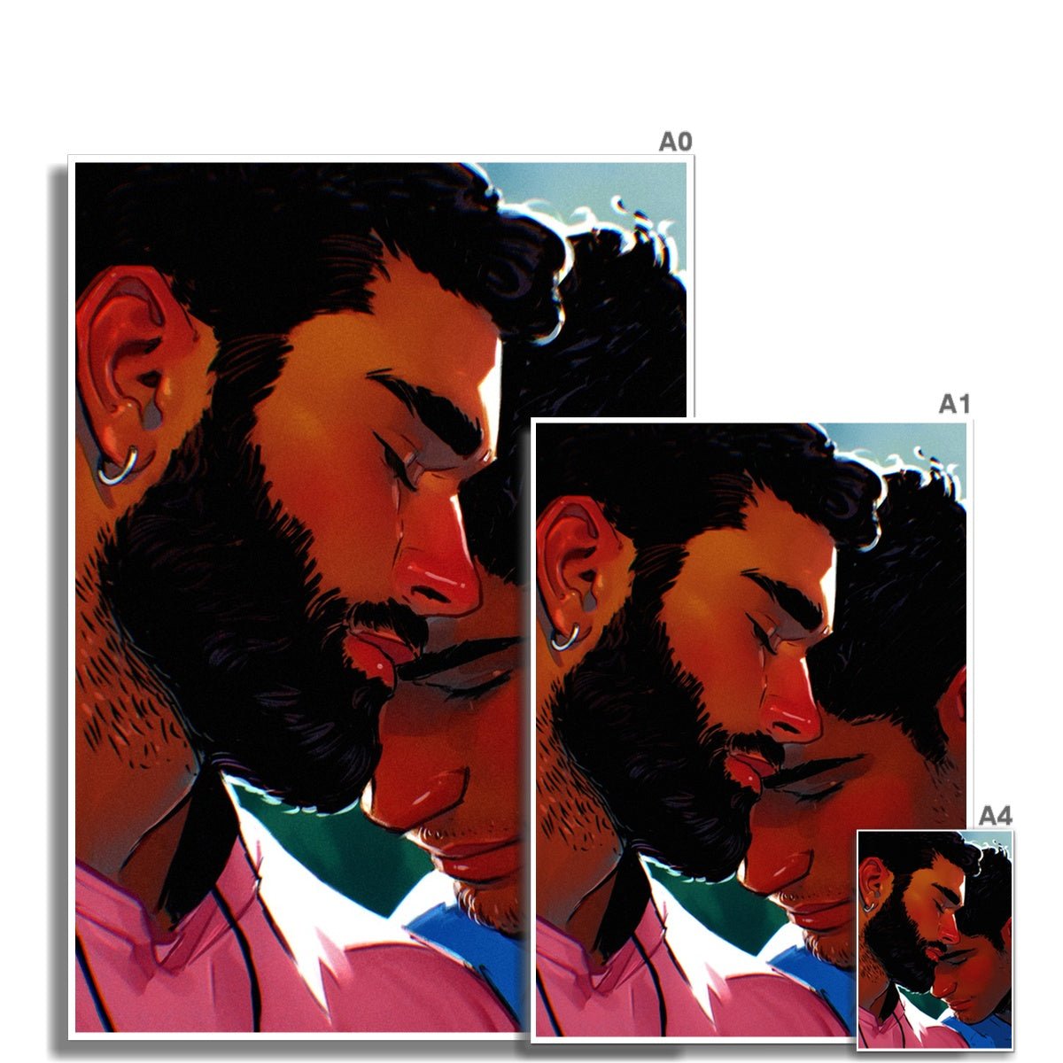 Duo Wall Art Poster – Ego Rodriguez Shop